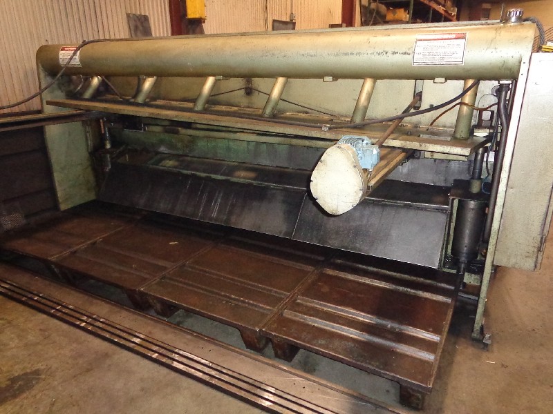 Shears: 1/4 X 10 ft Chicago Dreis & Krump Hydralic Shear
