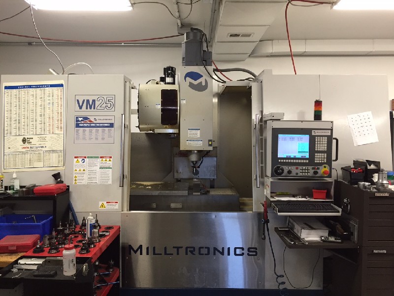 CNC Vertical Machining Center: Milltronics VM25 CNC Vertical Machining ...