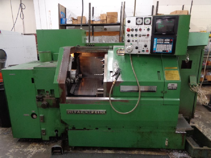 CNC Turning Center: Hitachi Seiki HT-20 Hitech-Turn CNC Lathe
