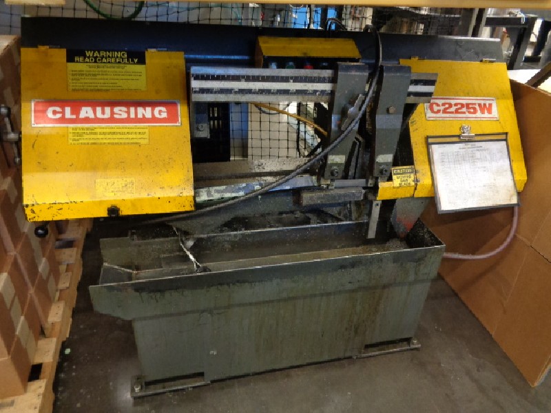 Saws: Clausing C225W Horizontal Band Saw