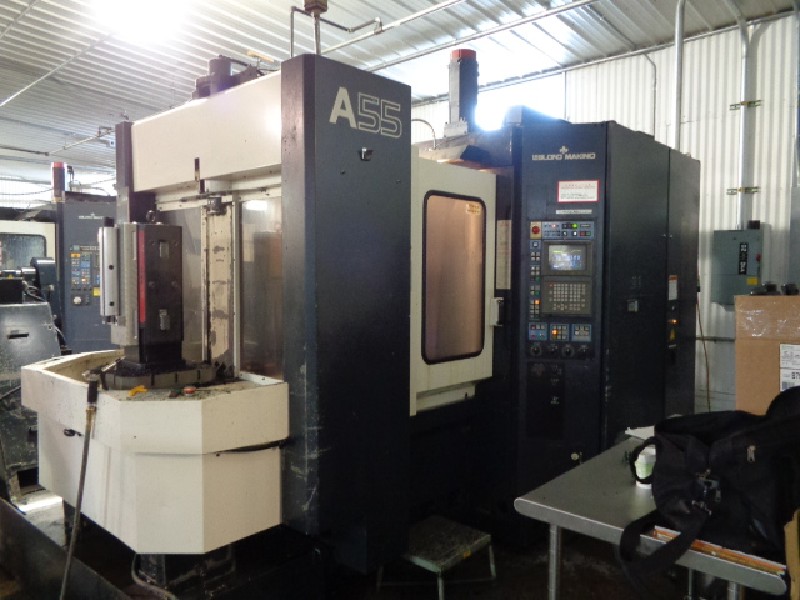 CNC Horizontal Machining Center: LeBlond Makino A55 CNC Horizontal ...