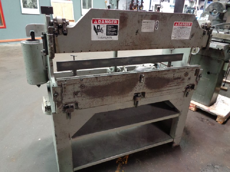 Press Brake: 12 ton X 48" Bantam Pneumatic Press Brake B412