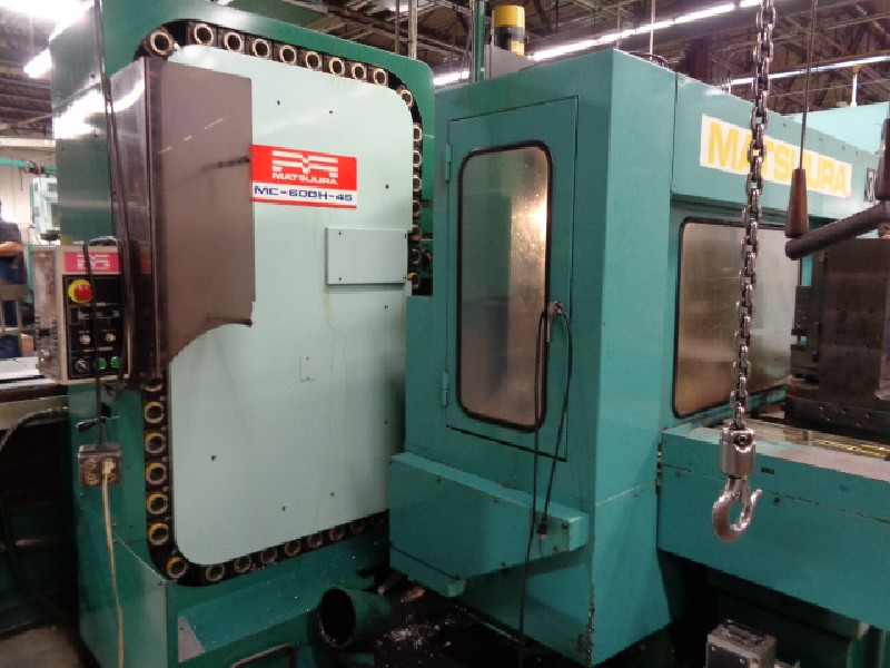 CNC Horizontal Machining Center: Matsuura MC-600H-45 Horizontal ...