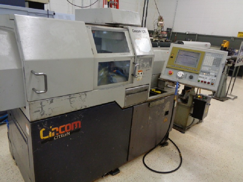 CNC Turning Center: Citizen L16 CNC Swiss Turning Center
