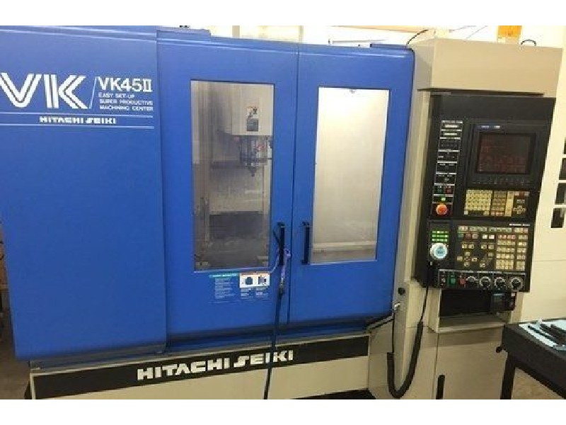CNC Vertical Machining Center: Hitachi Seiki VK45-II CNC Vertical ...