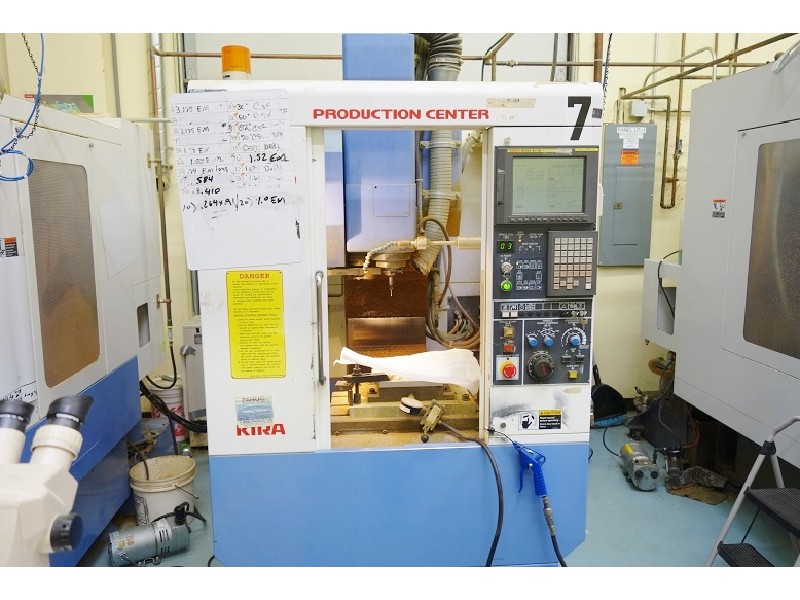 CNC Vertical Machining Center: KIRA VTC 30B CNC Drill & Tap Center