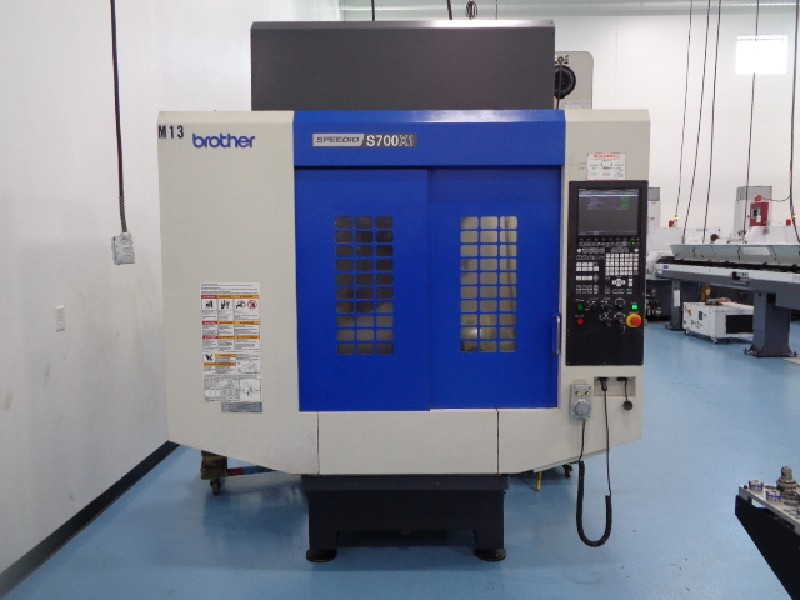 CNC Vertical Machining Center: Brother Speedo S700 X1 CNC Drill & Tap ...