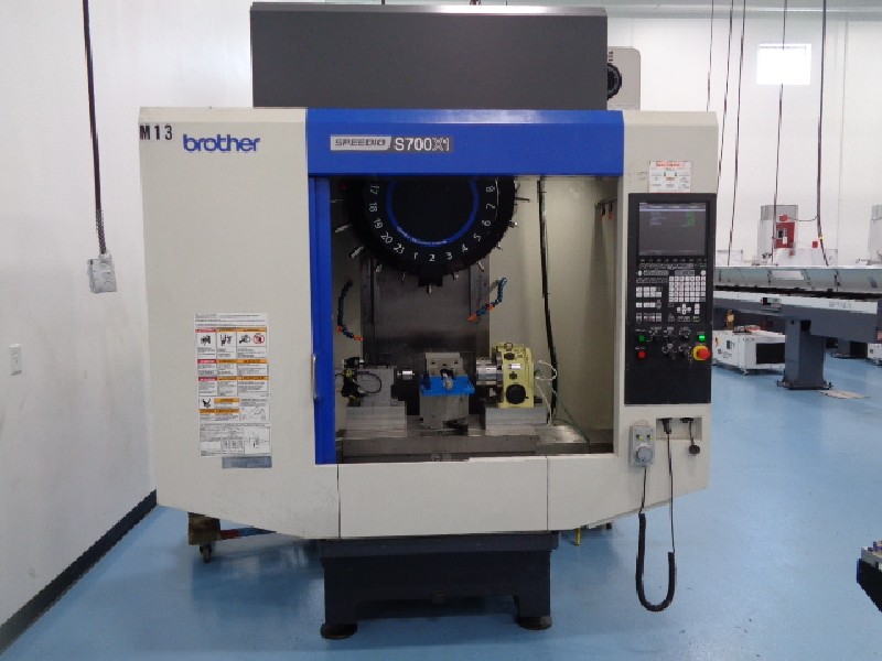 CNC Vertical Machining Center: Brother Speedo S700 X1 CNC Drill & Tap ...