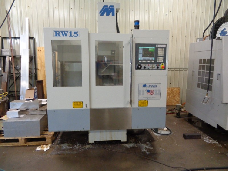CNC Vertical Machining Center: Milltronics RW15 CNC Vertical Machining ...