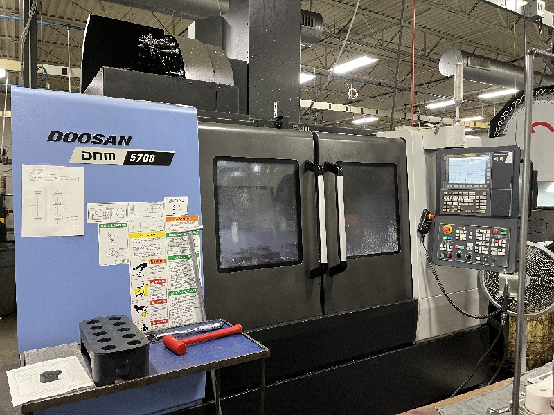 CNC Vertical Machining Center: Doosan DNM 5700 CNC Vertical Machining ...