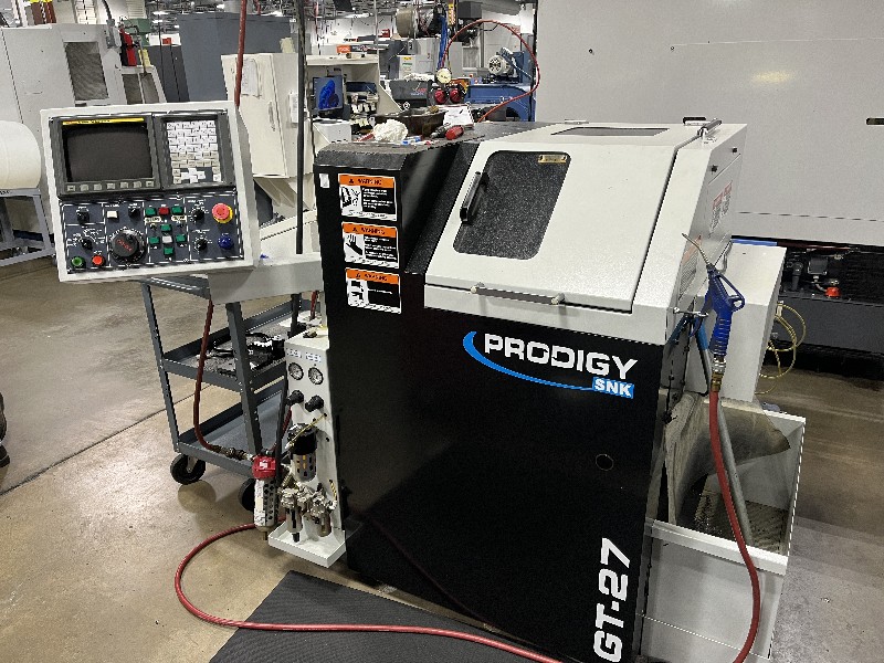 CNC Turning Center: SNK Prodigy GT-27 CNC Gang Tool Turning Center