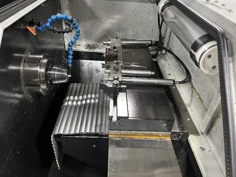 CNC Turning Center: SNK Prodigy GT-27 CNC Gang Tool Turning Center